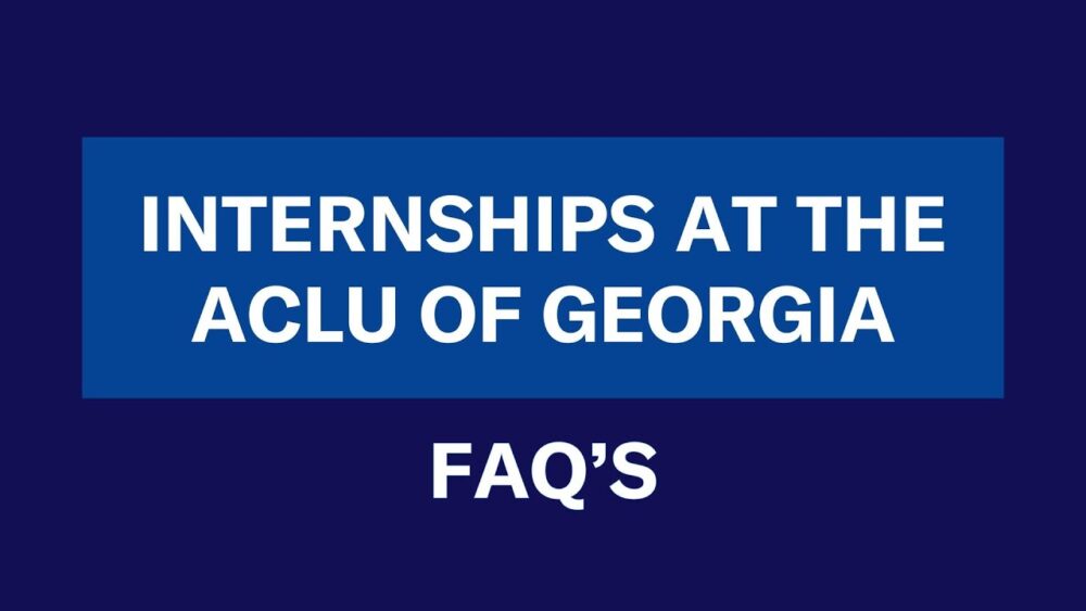 Internships - ACLU of Georgia