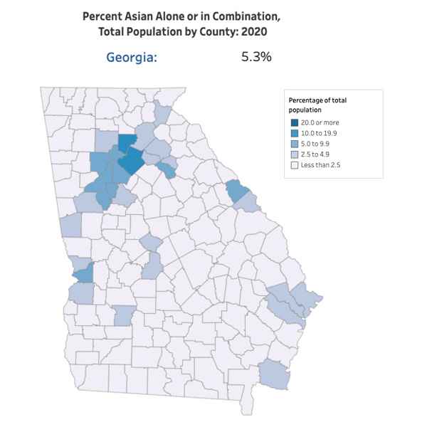 Race And Ethnicity In Georgia 2020 Census Data Maps Aclu Of Georgia