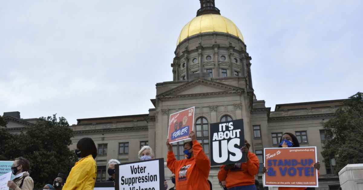 Federal Lawsuits Challenging Georgias New Voting Law Now Face Long